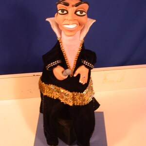 Elvis Portrait Hand Puppet on Stand by Dan Crowley Studio - Etsy