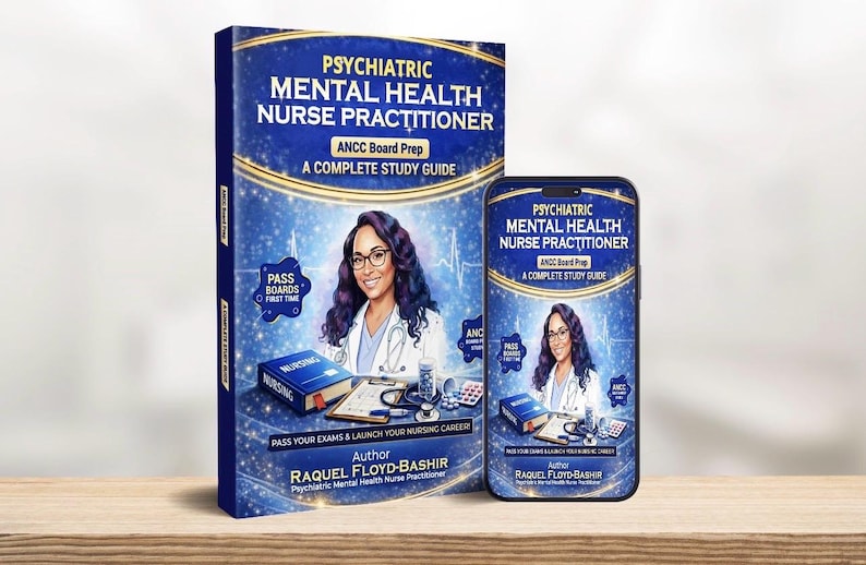 PMHNP Exam Prep PDF | ANCC Study Guide & Printable Notes Digital ...