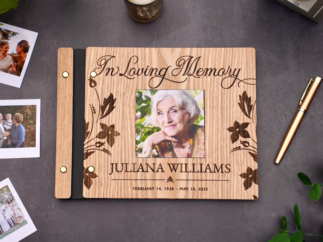 Memorial Guest Book Ideas