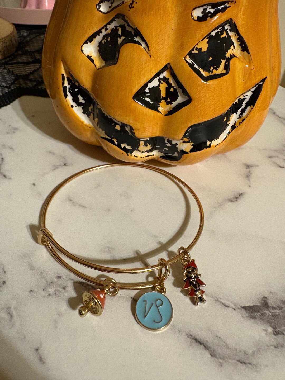 Zodiac Fairy Tale Capricorn Bangle Bracelet - Etsy