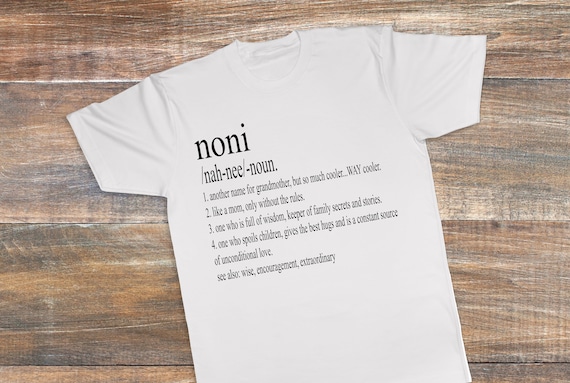 Noni Definition Svg - Etsy