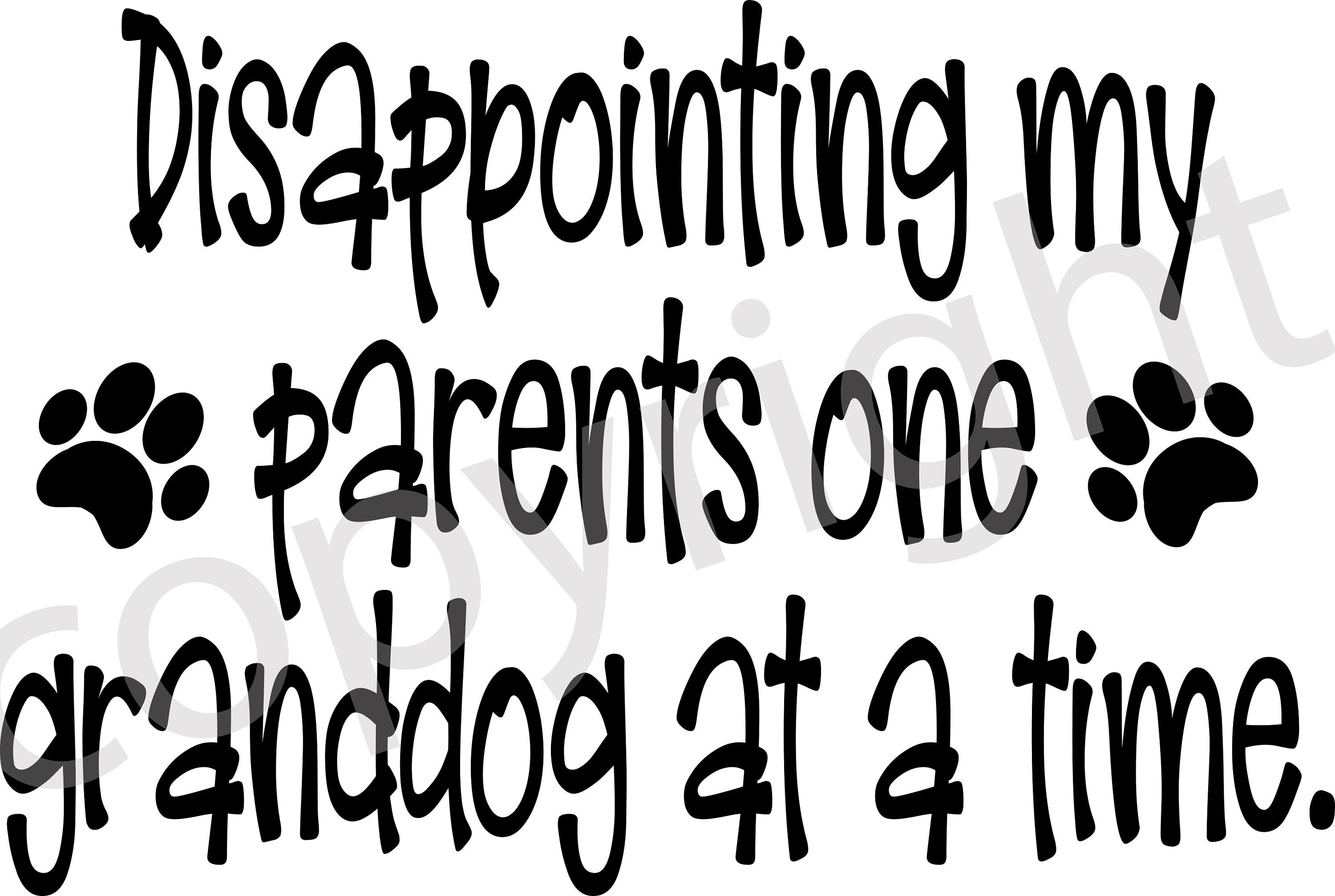 Disappointing My Parents SVG - Etsy