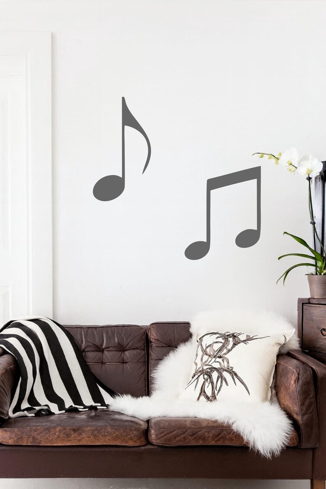 Music Notes Stencil . Musical Symbols Pattern . SVG PDF Cut File for ...