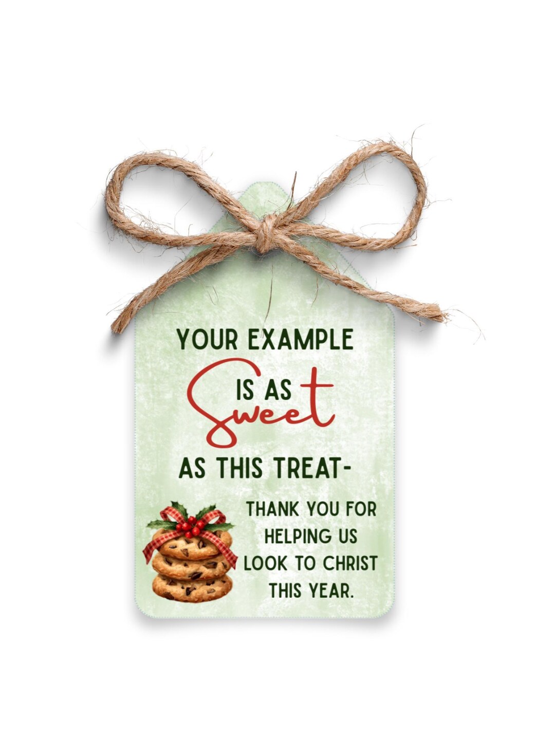 LDS Thank You Gift Tag Leaders Bishopric Teachers Primary Young Women ...