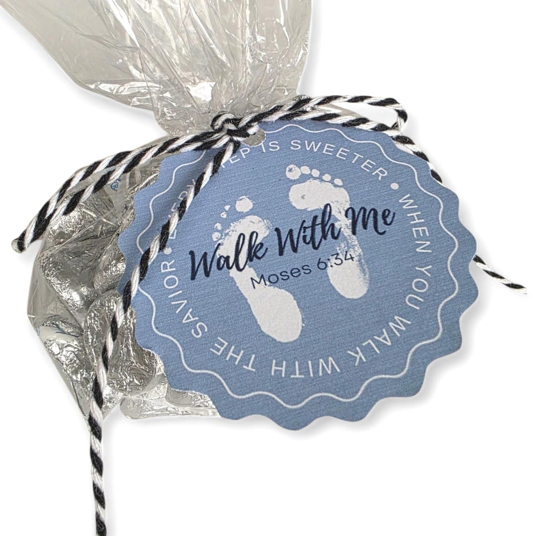 2026 Walk With Me Gift Tag Topper LDS Youth Theme Printable YW Girls ...