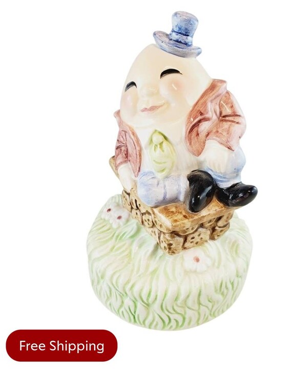 1970s Spinning Humpty Dumpty Music Box Plays humpty | Etsy