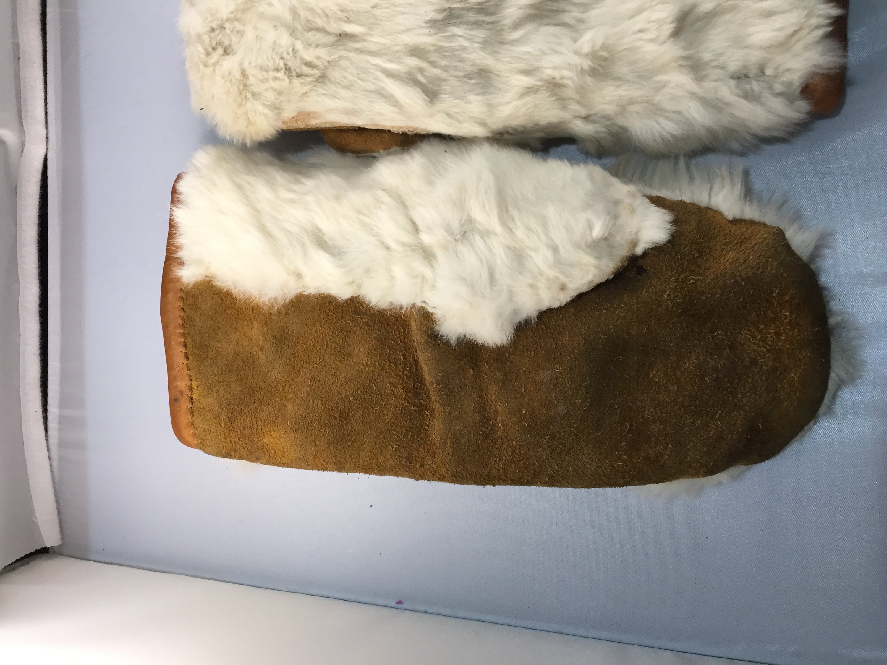 1930 Eskimo Mittens Auténtico Inuit Mitts Fur Mittens Carribou | Etsy