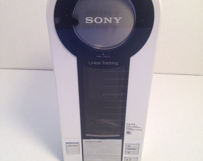 Rare 1982 Sony PS-F9 Vertical Direct Drive Turntable Flamingo Record ...