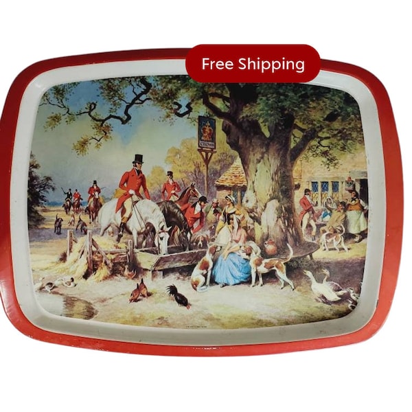 Horse and Hound Hunt Scene - Etsy