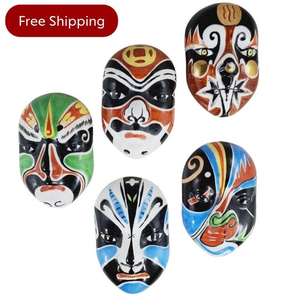 Chinese Opera Masks - Etsy