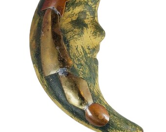 Metal Moon Face - Etsy