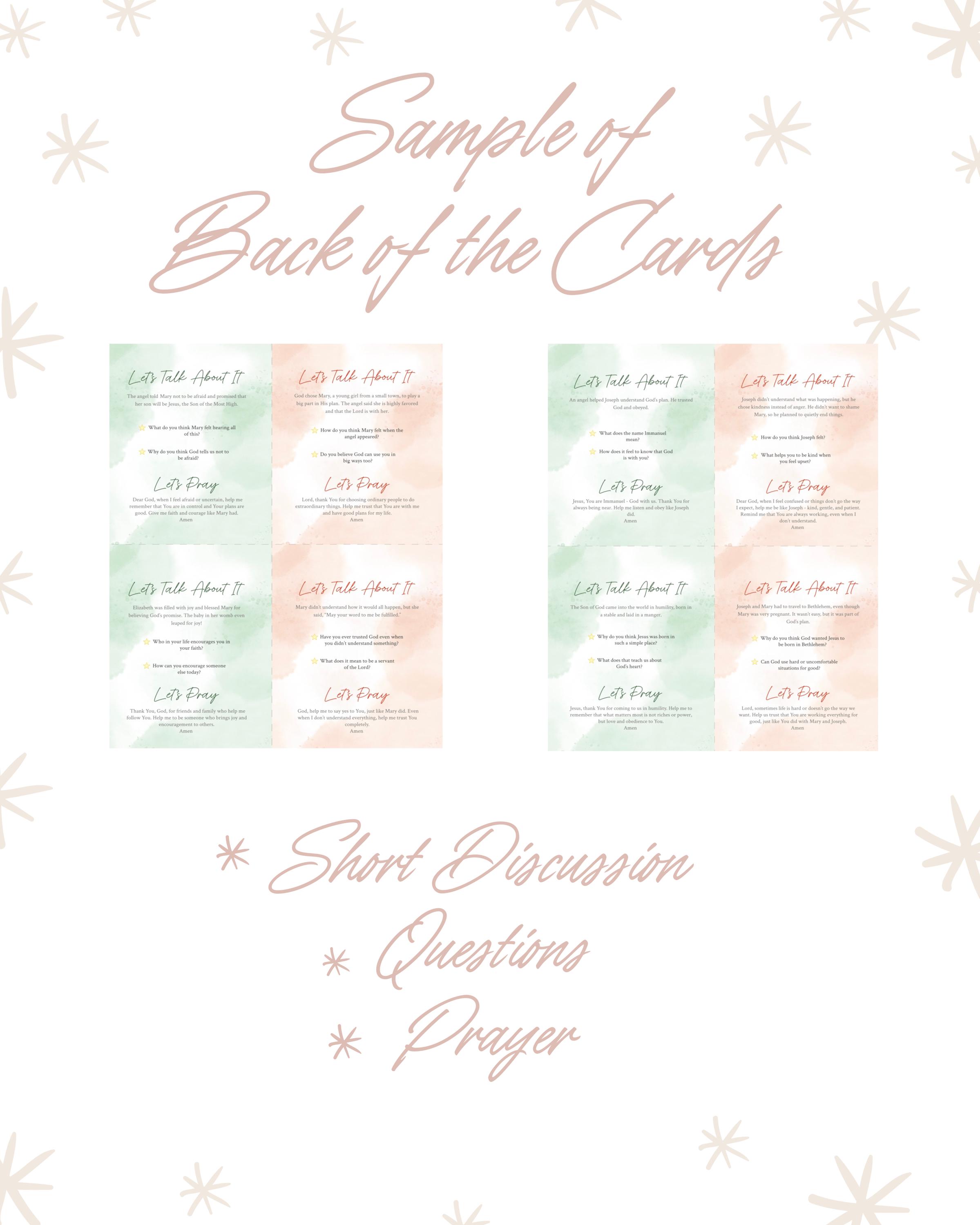 Christmas Story Cards: A Family Devotional & Activity Set PDF I ...