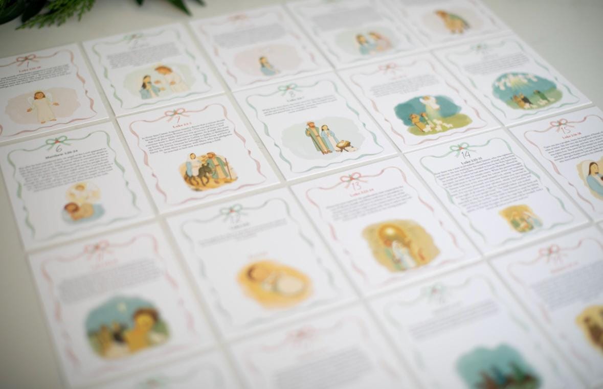 Christmas Story Cards: A Family Devotional & Activity Set PDF I ...