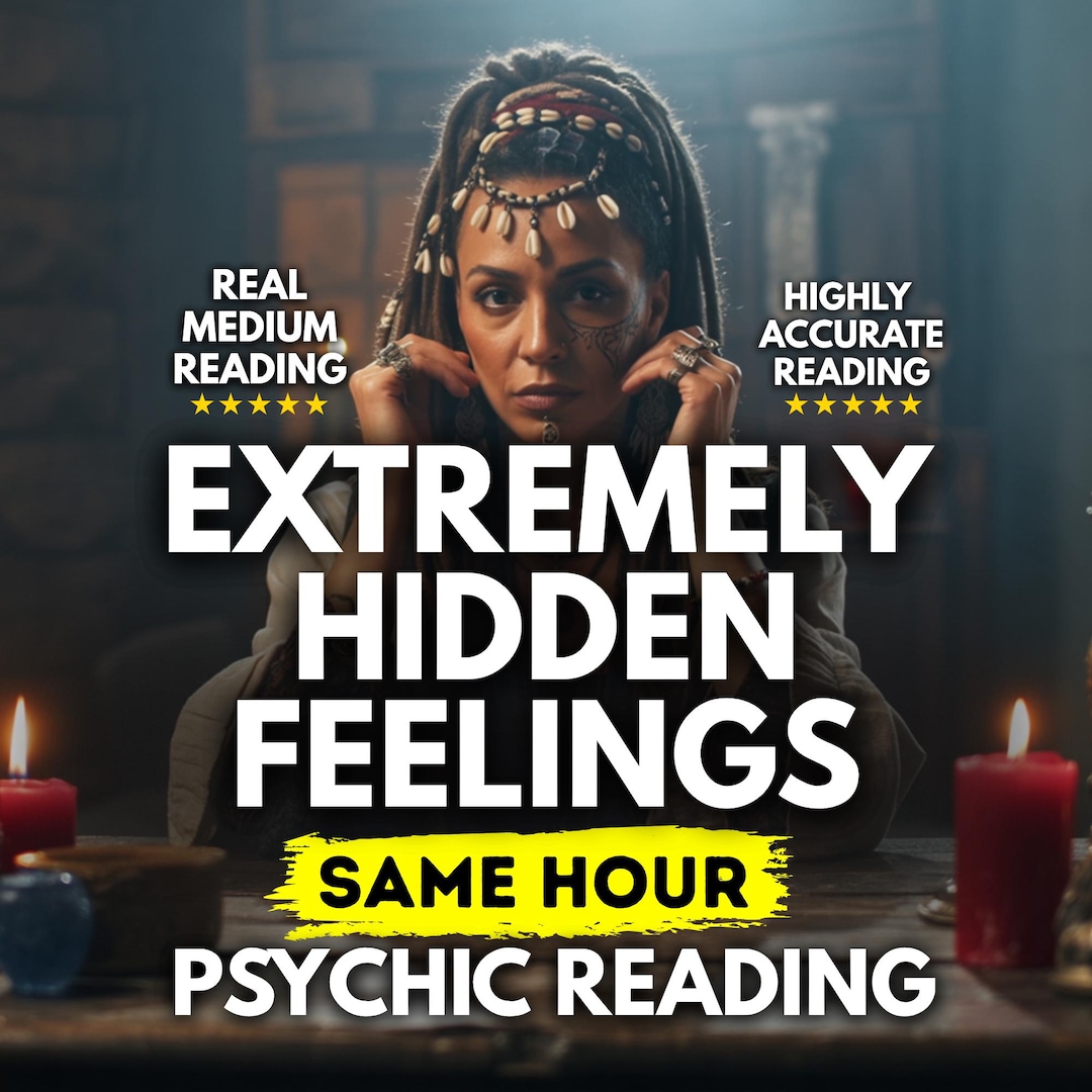 Hidden Feelings Psychic Reading: Reveal Their Secret Emotions, True ...