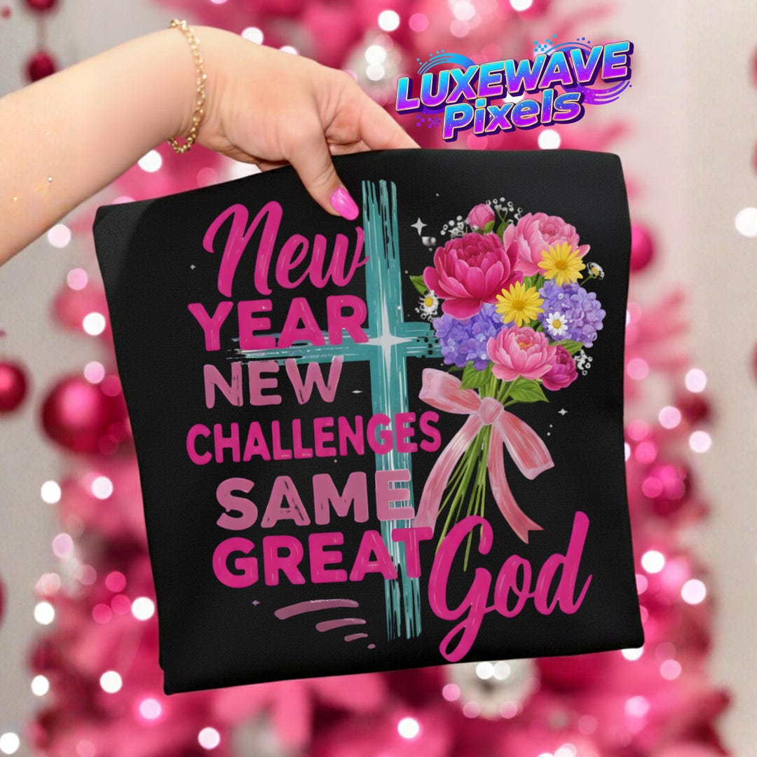 Christian New Years Png, 2026 Happy New Year Png, Same Great God ...