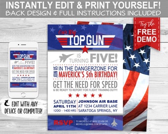 Cowgirl Invitation INSTANT DOWNLOAD Partially Editable | Etsy