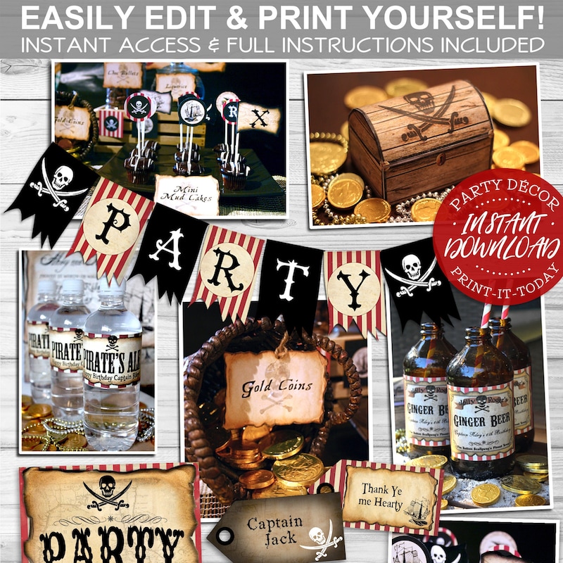 Pirate Party - Etsy