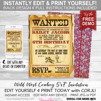 Wanted Poster - Etsy