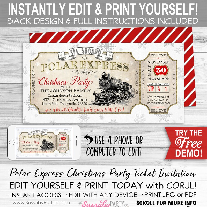 The Polar Express - Etsy