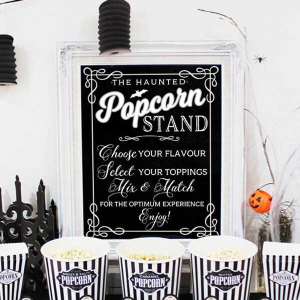 Popcorn Stand - Etsy