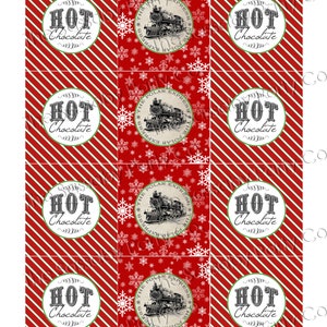 Polar Express Hot Chocolate Pack - INSTANT DOWNLOAD - Edit & Print ...