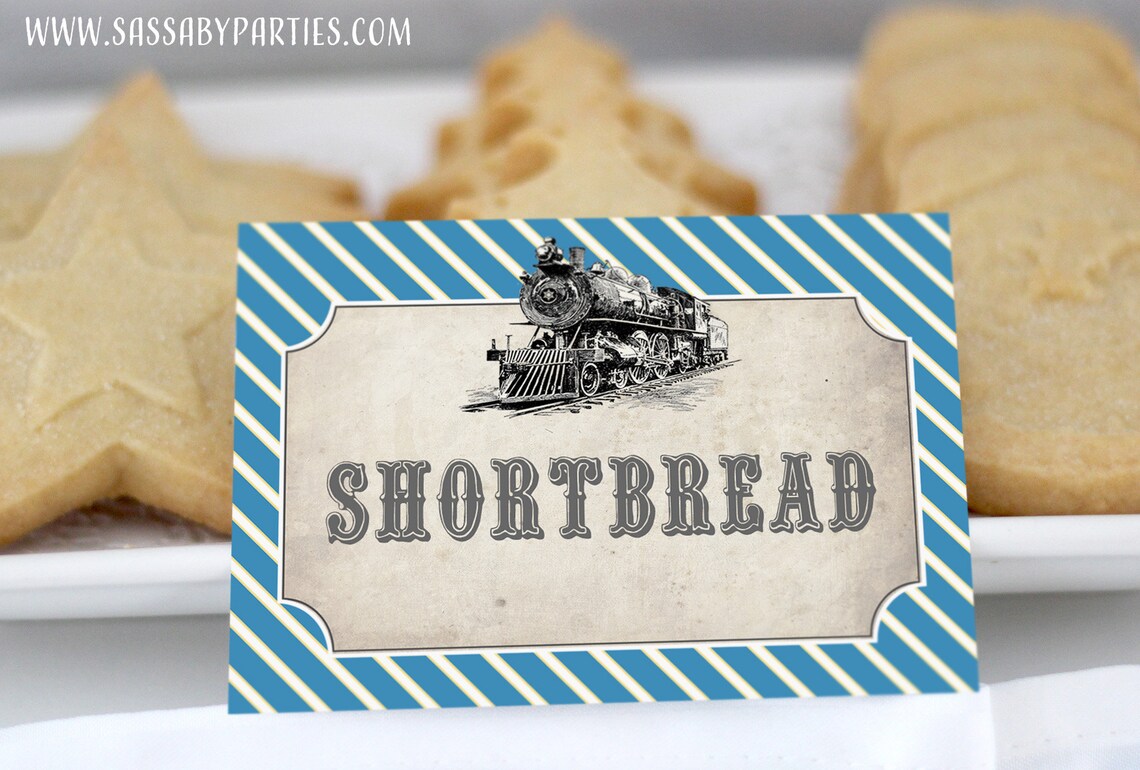 Polar Express BLUE Party Pack INSTANT DOWNLOAD partially | Etsy