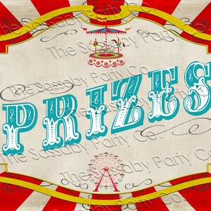 30 Carnival Games Signs & Posters - INSTANT DOWNLOAD - Printable ...