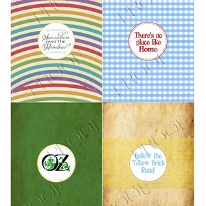 Wizard of Oz Chocolate Wrappers - INSTANT DOWNLOAD - Partially Editable ...