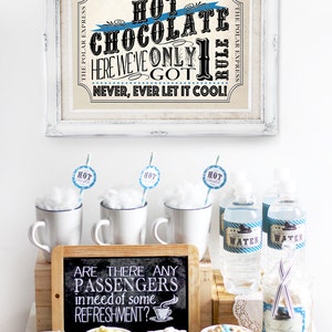 Polar Express Hot Chocolate Pack - INSTANT DOWNLOAD - Edit & Print ...
