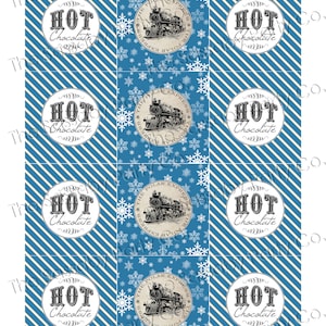 Polar Express Hot Chocolate Pack - INSTANT DOWNLOAD - Edit & Print ...