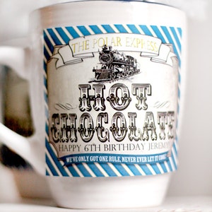 Polar Express Hot Chocolate Pack - INSTANT DOWNLOAD - Edit & Print ...