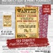 Wild West Cowboy Party Banner - INSTANT DOWNLOAD - Editable & Printable ...