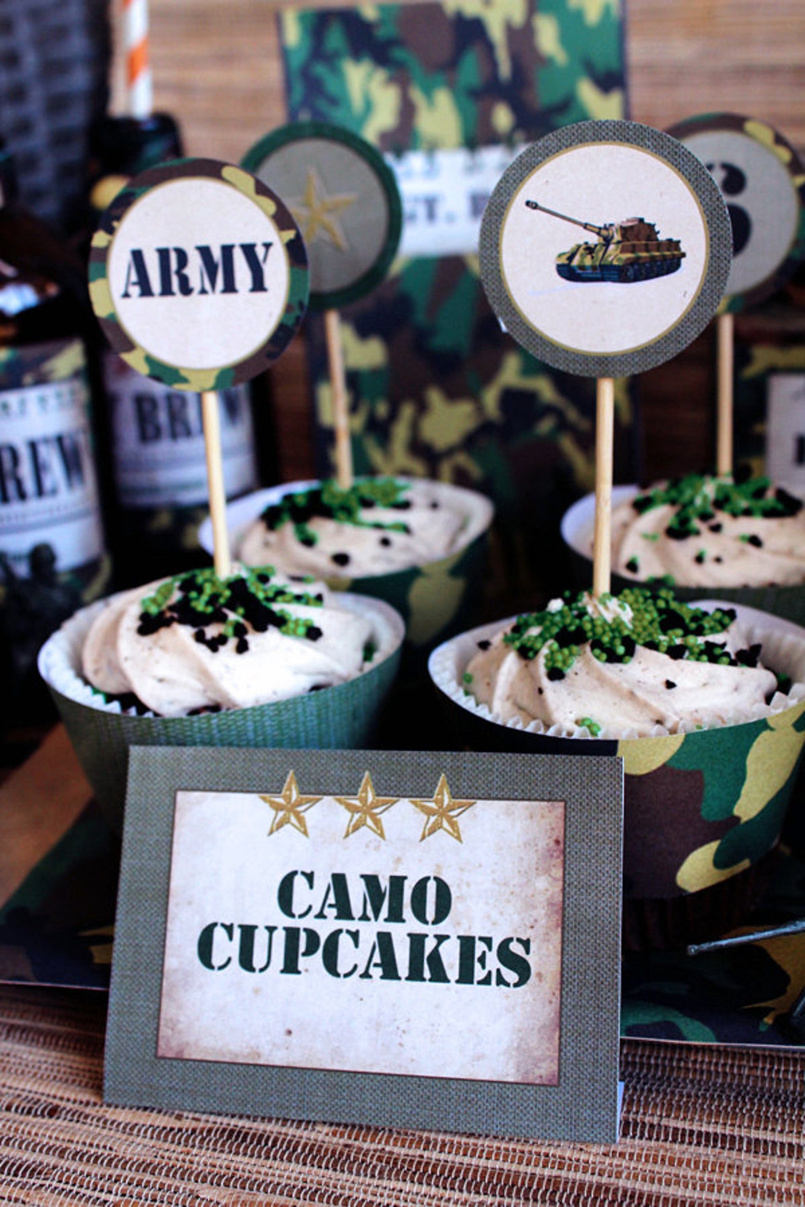 Army Men Party Pack INSTANT DOWNLOAD Edit& Print Birthday - Etsy