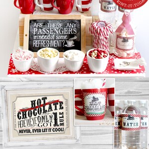 Polar Express MEGA Party Bundle - INSTANT DOWNLOAD - Partially Edit ...