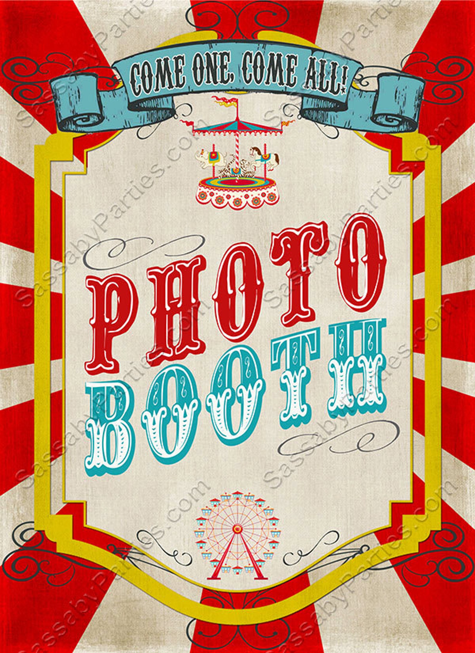 30 Carnival Games Signs & Posters - INSTANT DOWNLOAD - Printable ...