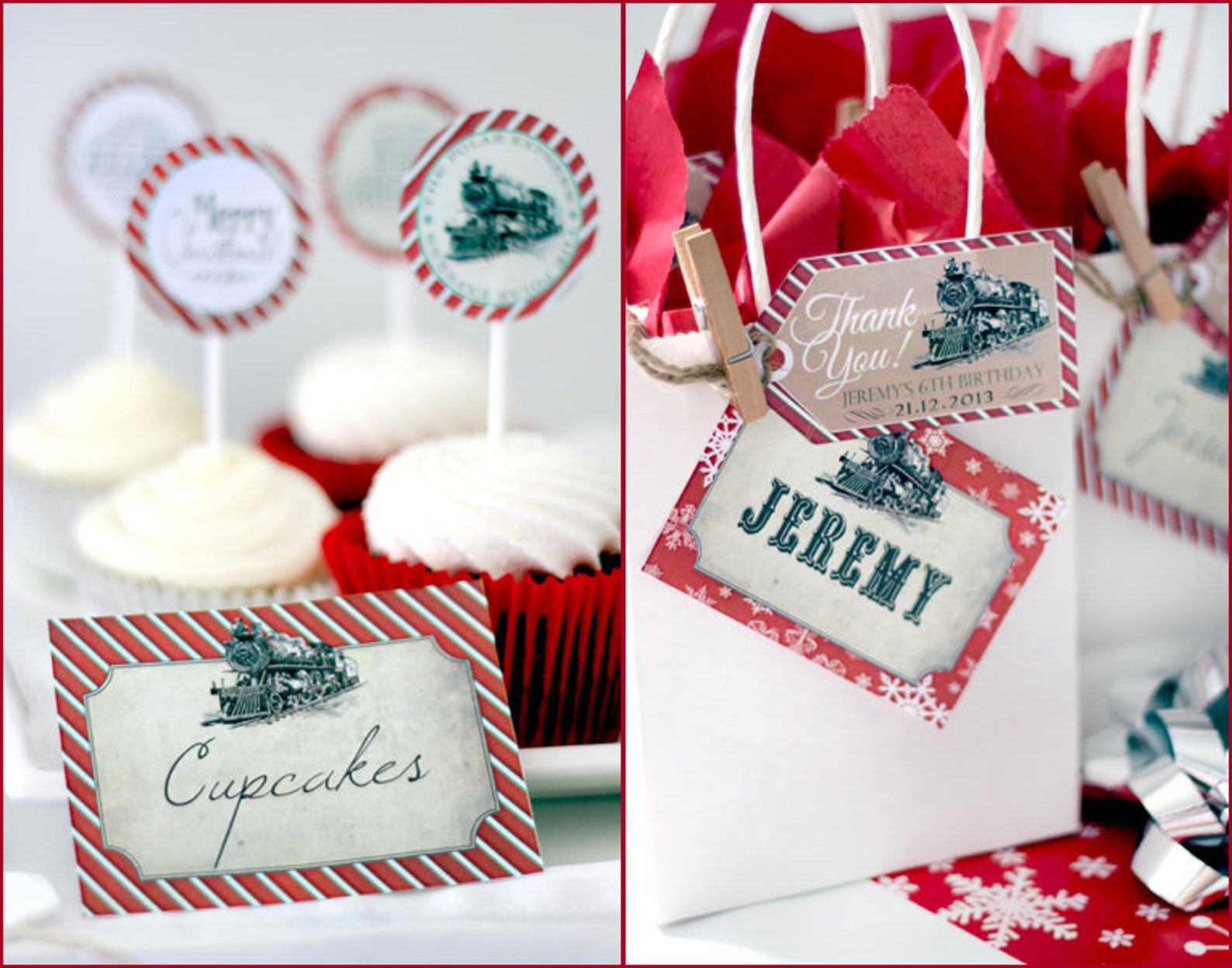 Polar Express Party Pack INSTANT DOWNLOAD Birthday - Etsy