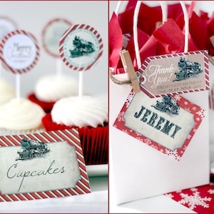 Polar Express Party Pack - INSTANT DOWNLOAD - Birthday, Christmas ...