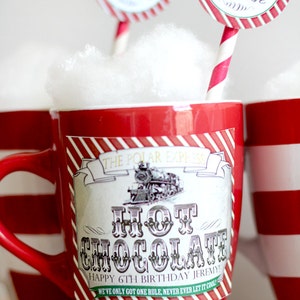 Polar Express Hot Chocolate Pack - INSTANT DOWNLOAD - Edit & Print ...