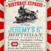Birthday Express Invitation INSTANT DOWNLOAD Edit & Print - Etsy