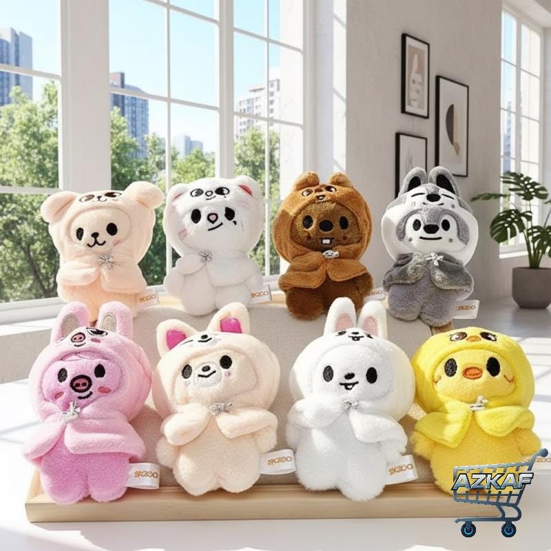 Cute Keychain Skzoo - Etsy