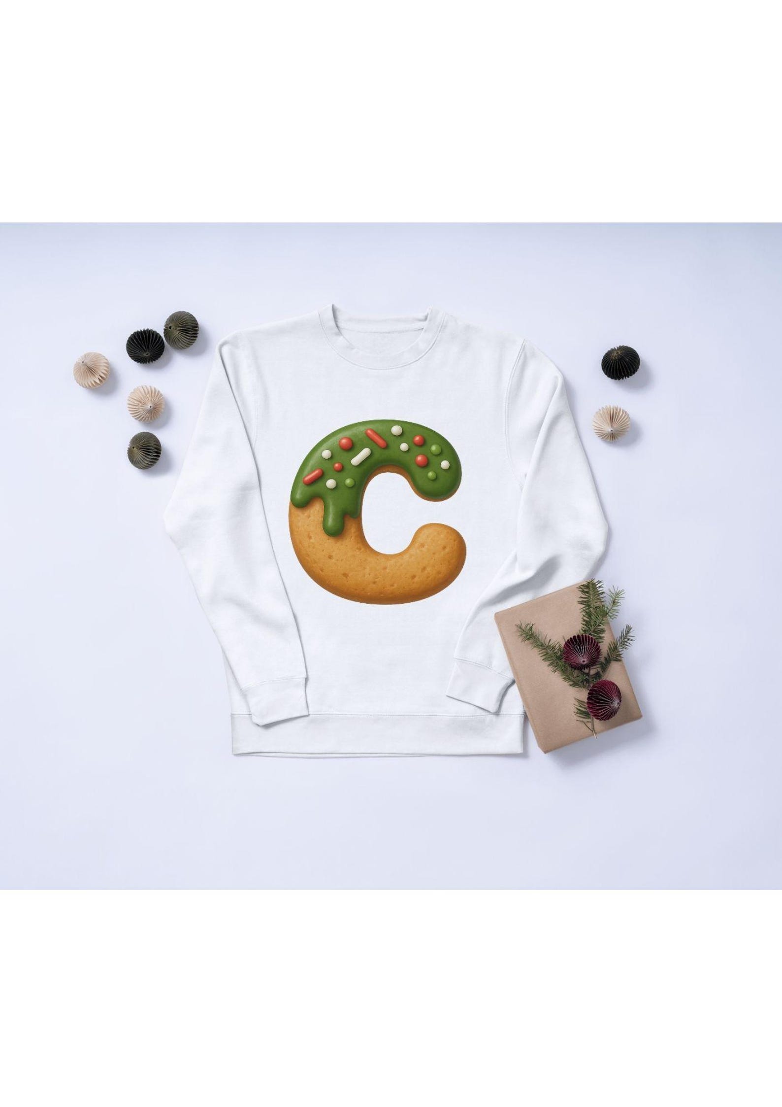 Butter Cookie Alphabet PNG | Christmas Cookie Letters A-Z | Gingerbread ...