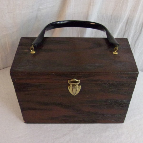 Vintage Box Purse - Etsy