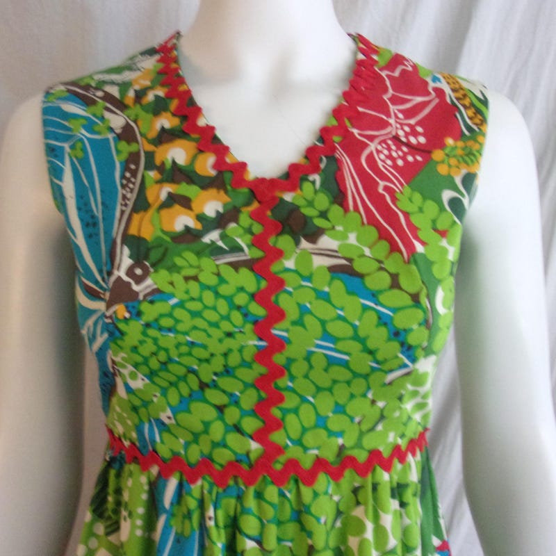 Novelty Print Mini Dress - Etsy