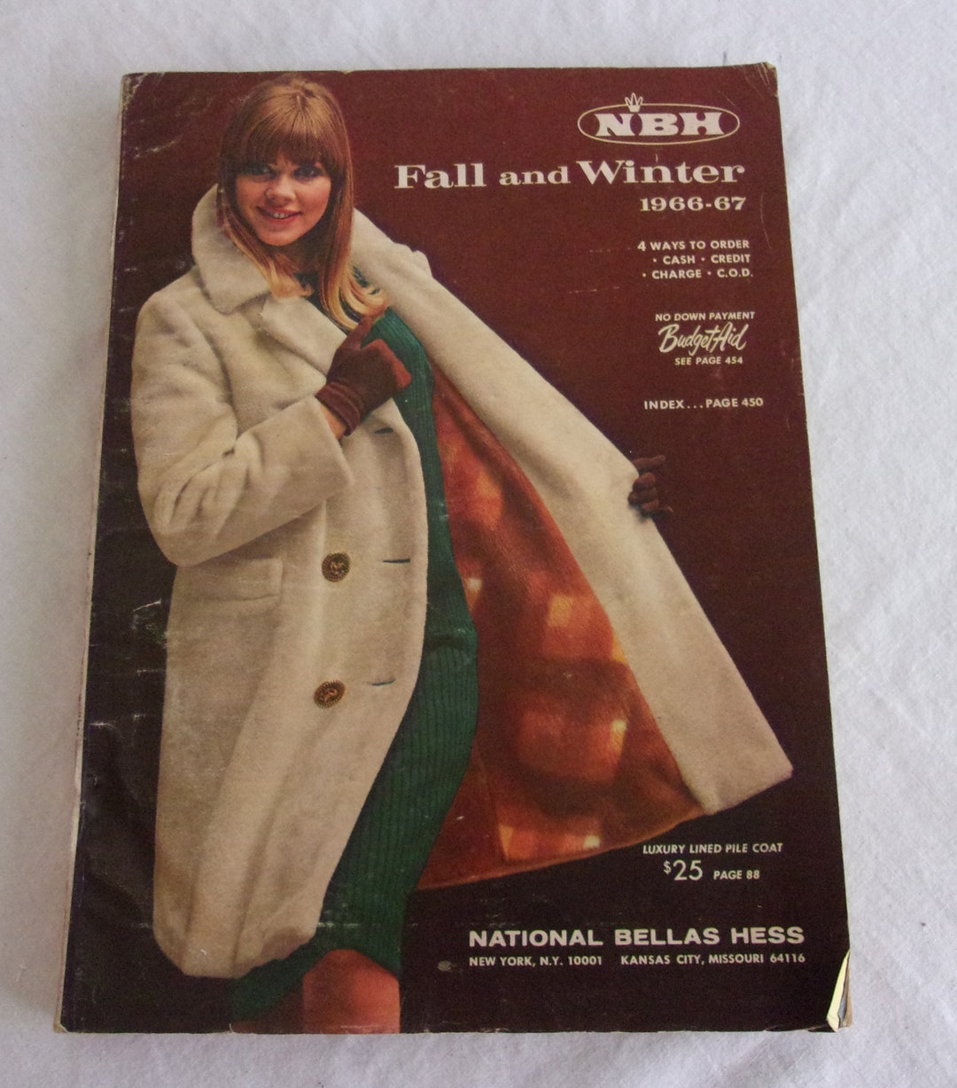 Vintage 1966-67 Fall and Winter Catalog National Bellas Hess - Etsy
