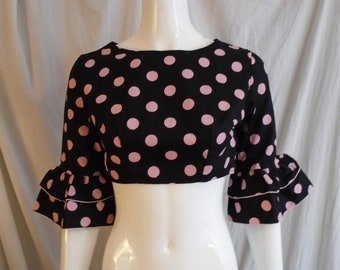 Vintage Midriff Top | Etsy