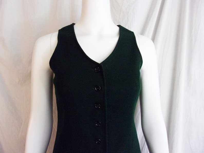 Vintage 1970s Mini Skirt and Long Vest Wool Set Bobbie Brooks - Etsy