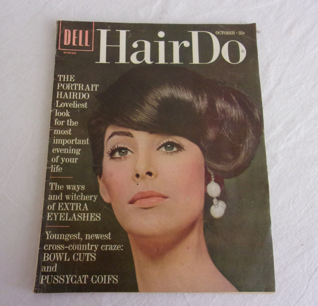 Vintage 1960s Hairdo Magazine October 1965 Complete Issue - Etsy