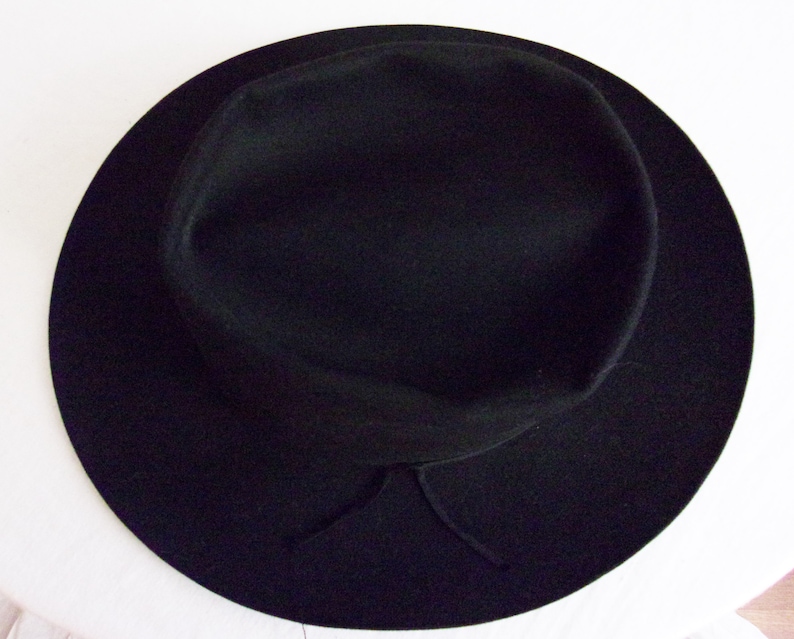 Vintage 1950s Cowboy Hat Wide Brim Zorro Style 7 and a Quarter - Etsy