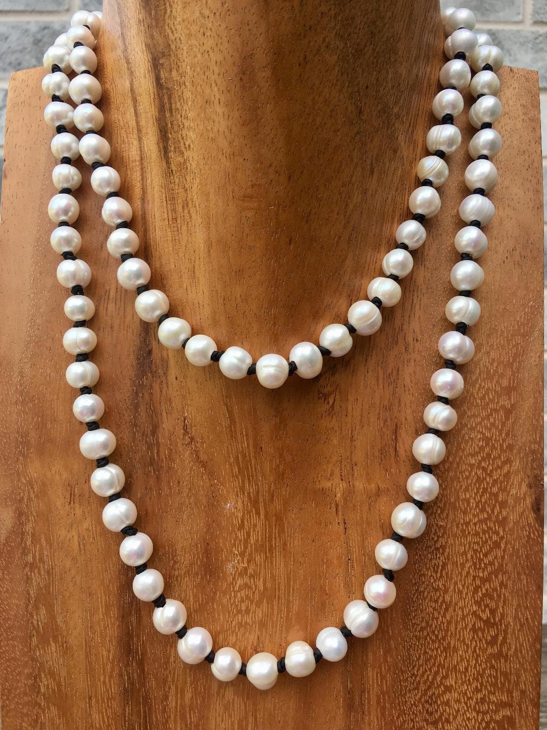 Freshwater Pearl Necklace - Etsy