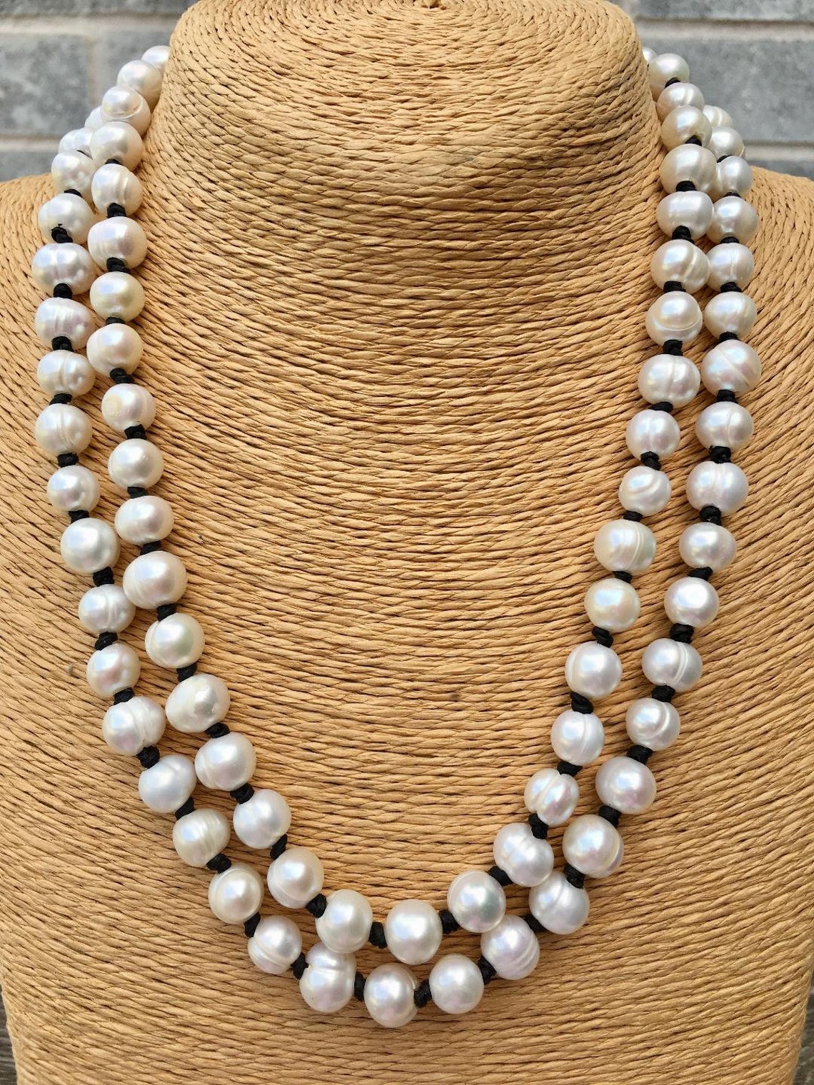 Freshwater Pearl Necklace - Etsy